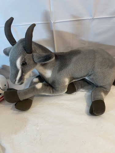 Patrick the Pygmy Gray Goat 18" Plush Stuffed Animal By Tiger Tale Toys ...