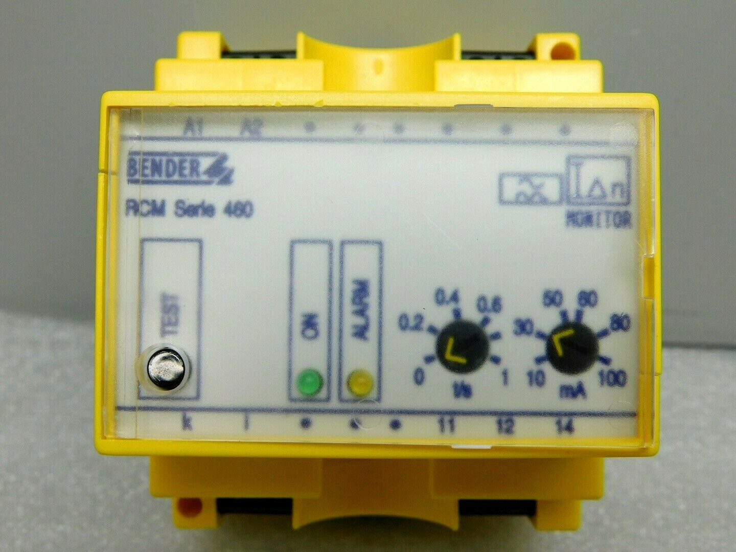 BENDER RCM465Y-71 RESIDUAL CURRENT MONITOR B94012049 AC-230V 1,5VA | eBay
