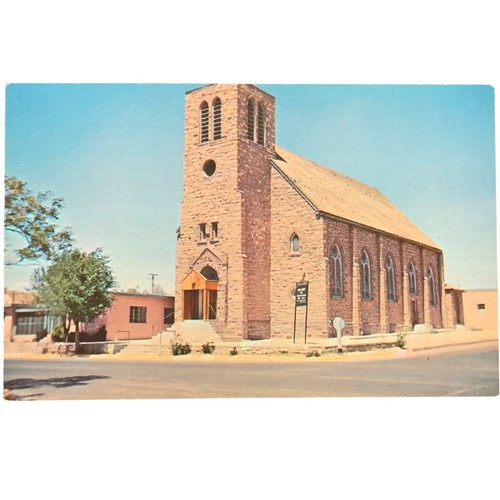 Postcard, St. Rose of Lima Catholic Church, Santa Rosa, New Mexico | eBay