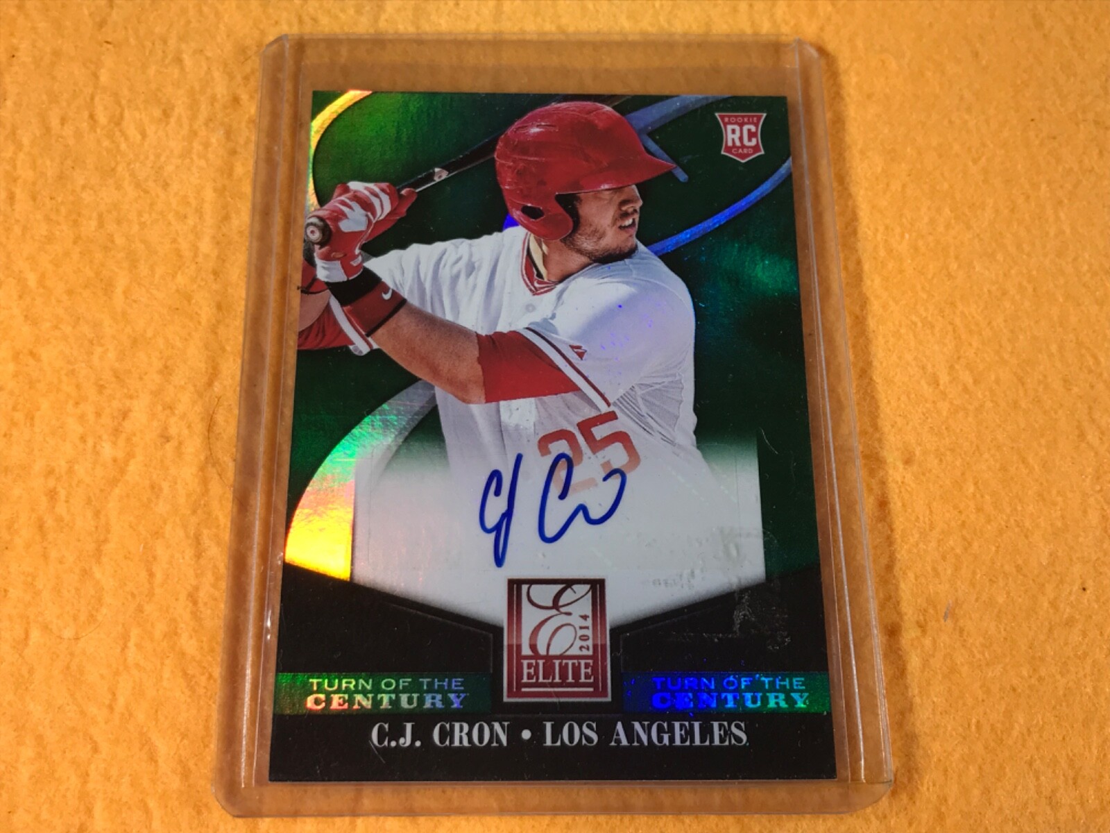 P2-39 BASEBALL CARD - CJ CRON ANGELS - 2014 PANINI - AUTOGRAPHED | eBay