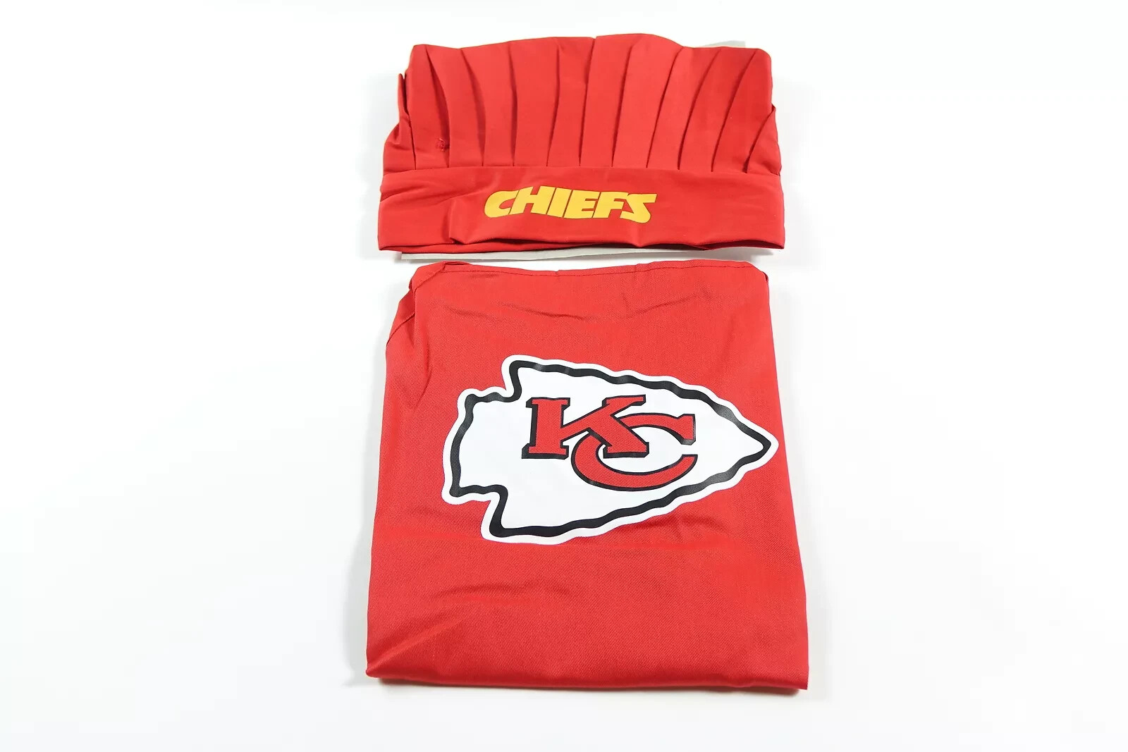 NFL Kansas City Chiefs Chef Hat and Set NFL Apron, Team Color, One Size ...