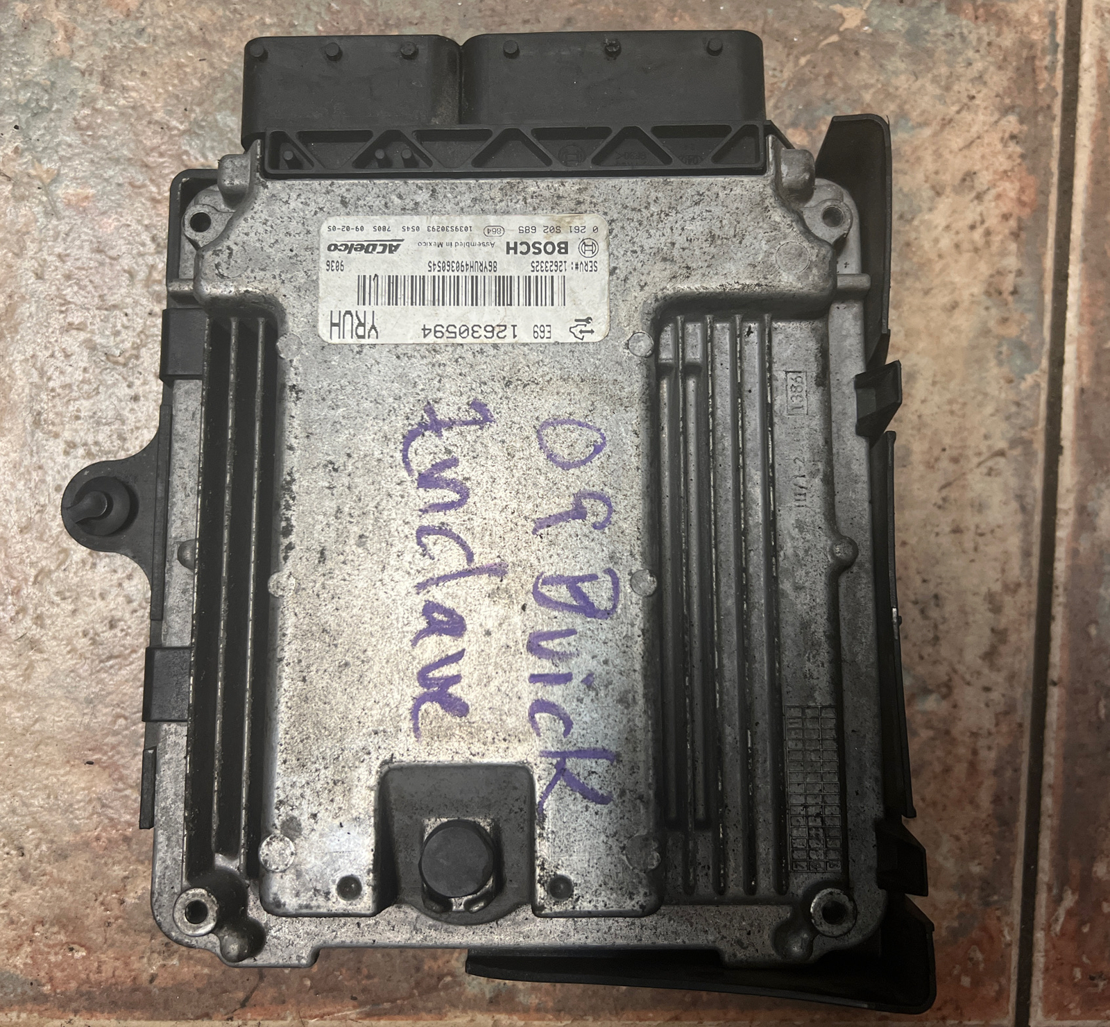 2009 Chevrolet Traverse #1269 Engine Computer ECM ECU 12630594 for sale ...