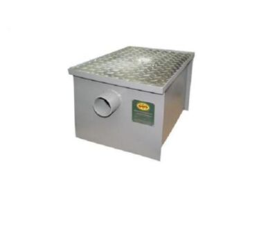 8lb Commercial Steel Grease Trap Interceptor - 4 GPM, PDI Approved | eBay