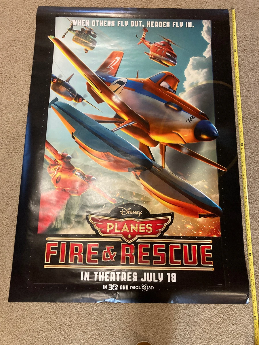 Planes Fire And Rescue Movie Poster