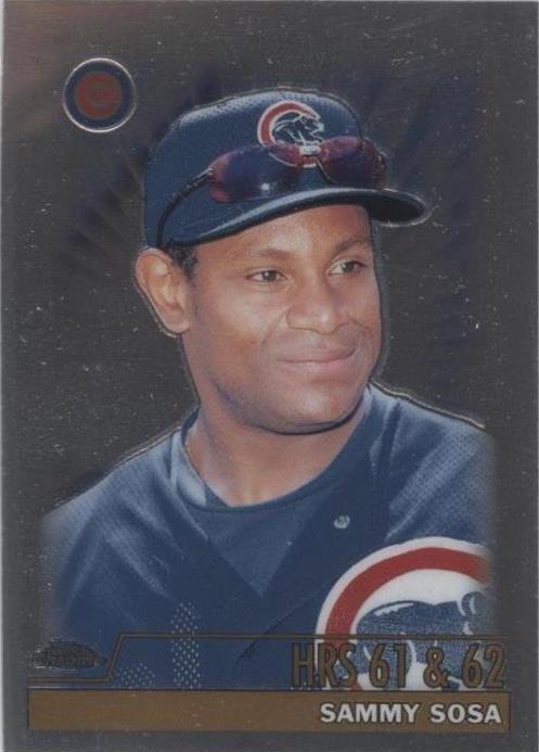 2000 Topps Chrome - Magic Moments Sammy Sosa #477 HRS 61 & 62 for sale ...