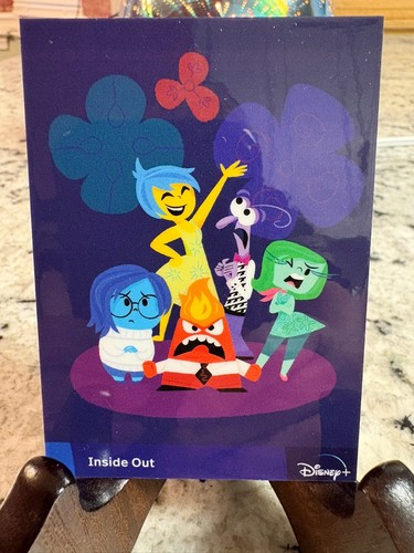 D23 Expo 2022 Disney Plus Card featuring Pixar's Inside Out | eBay