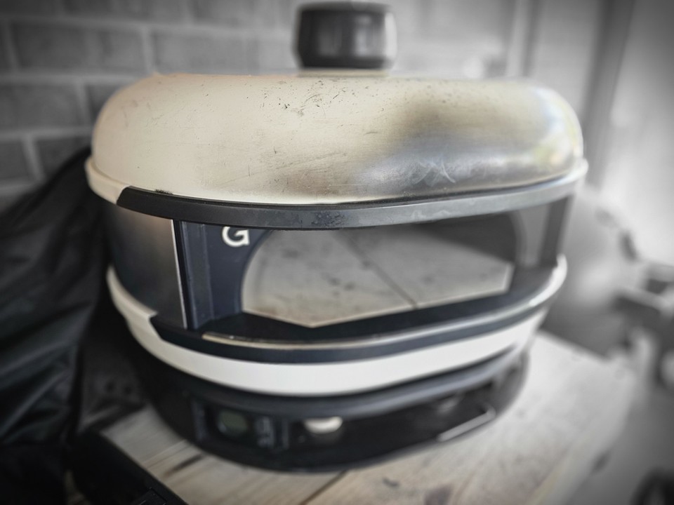 Dome Propane Outdoor Pizza Oven Cream in White | eBay