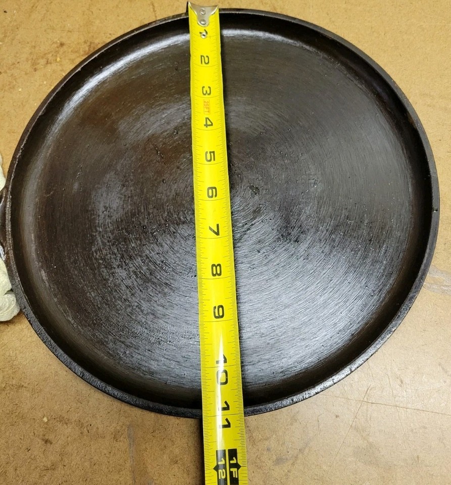 Antique Primitive Gate Mark Cast Iron Cookware Skillet Round Griddle ...