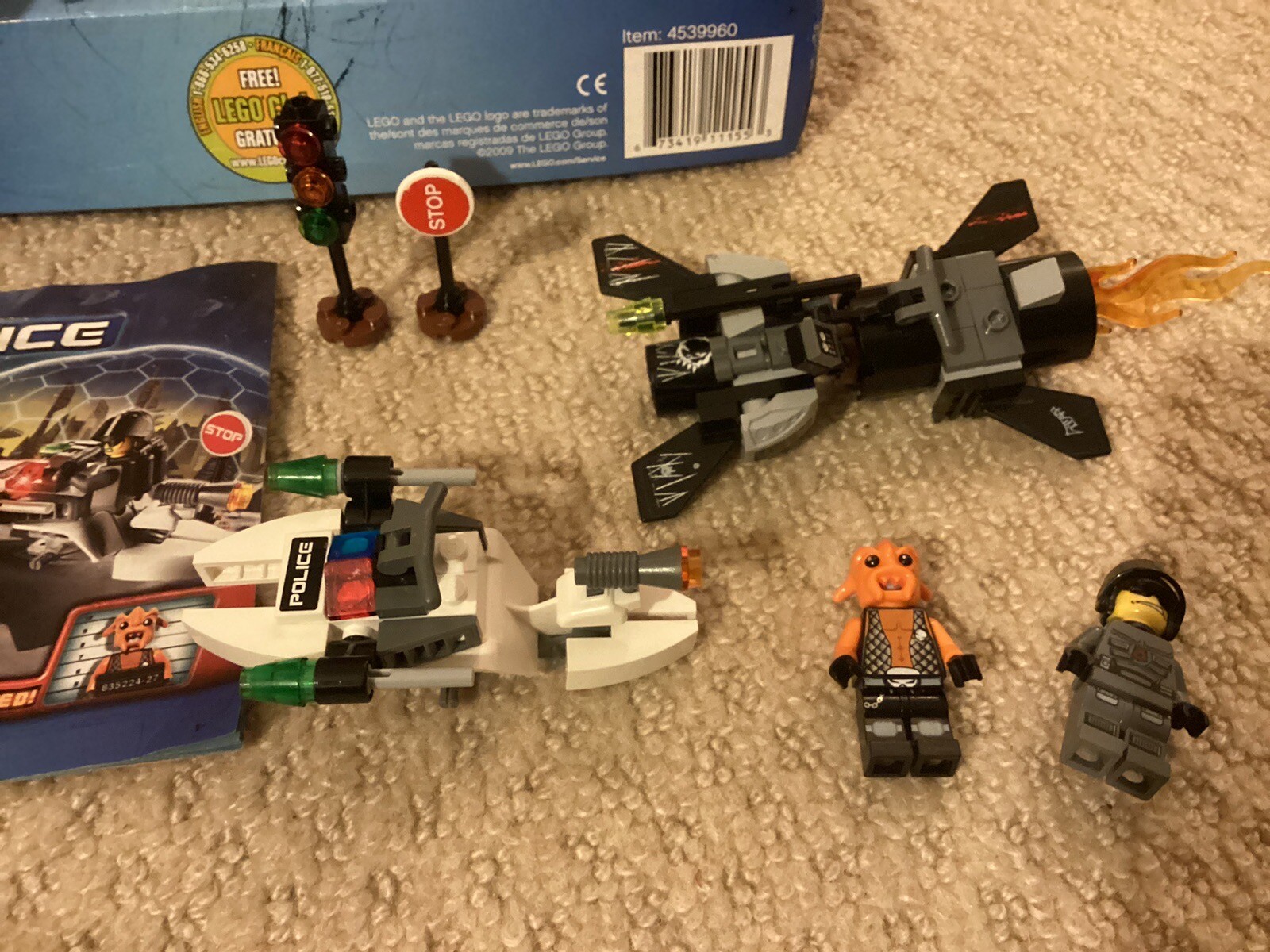 Lego Space Police 5970 Freeze Ray Frenzy complete with instructions and ...