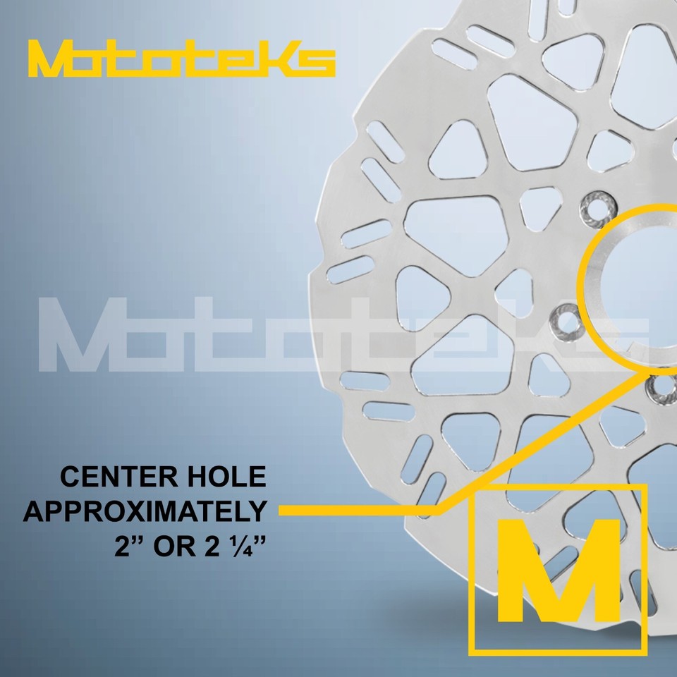 13" MESH ROTOR FRONT STAINLESS FOR HARLEY DAVIDSON MODELS (M2) | eBay