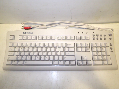 Vintage New HP Model SK-2501 A PC & Mechanical Keyboard PS/2 Port | eBay
