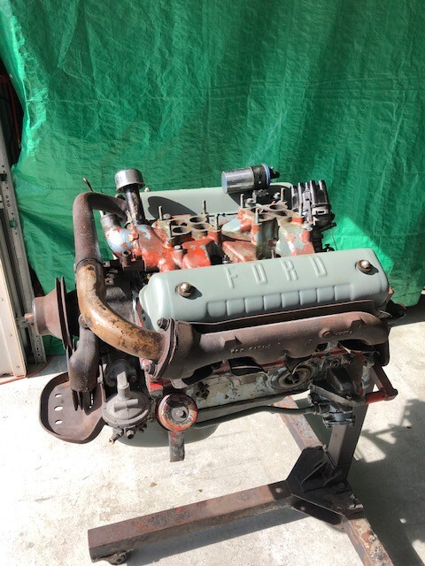 1957 Ford Thunderbird 312 Engine , ECZ 6015C block , ECZG heads ...