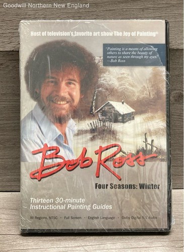 Bob Ross The Joy of Painting Four Seasons: Winter DVD 2014 Art ...