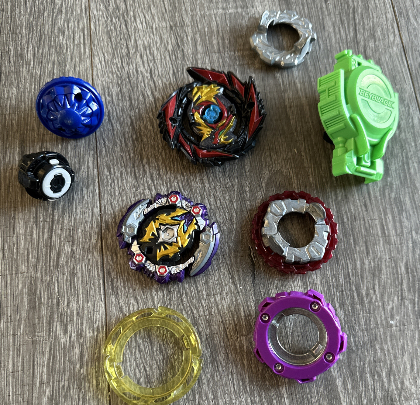 Beyblade Burst Hasbro Dual Layer Beyblades Lot of 9 | eBay