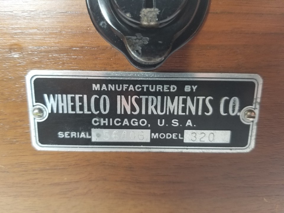 Vintage WWII Wheelco Co. Cased Potentiometer Scientific Instrument Meter | eBay