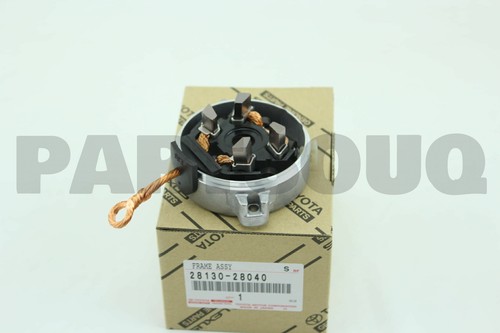 2813028040 Genuine Toyota FRAME ASSY, STARTER COMMUTATOR END 28130 ...