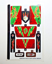 LEGO Sets with Part 8210stk01 Sticker Sheet for Set 8210