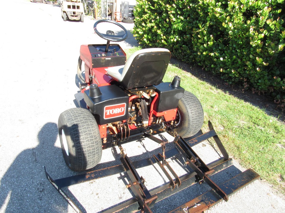 Toro 3020 Sand Pro Sand Trap Rake 3 Wheel Drive Rahn Groomer Dependable ...