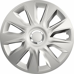 4 pc SET 17" WHEEL TRIMS COVERS SILVER HUB CAPS 17 INCH STRATOS RC | eBay