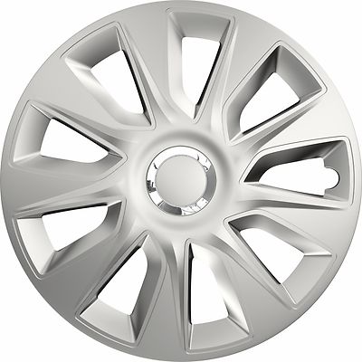 4 pc SET 17" WHEEL TRIMS COVERS SILVER HUB CAPS 17 INCH STRATOS RC | eBay
