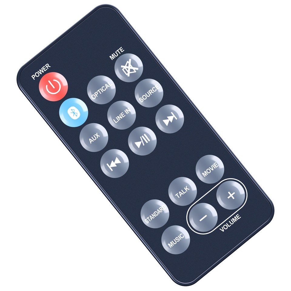 Replacement Remote Control For Ilive HD Bluetooth Soundbar Speaker ...