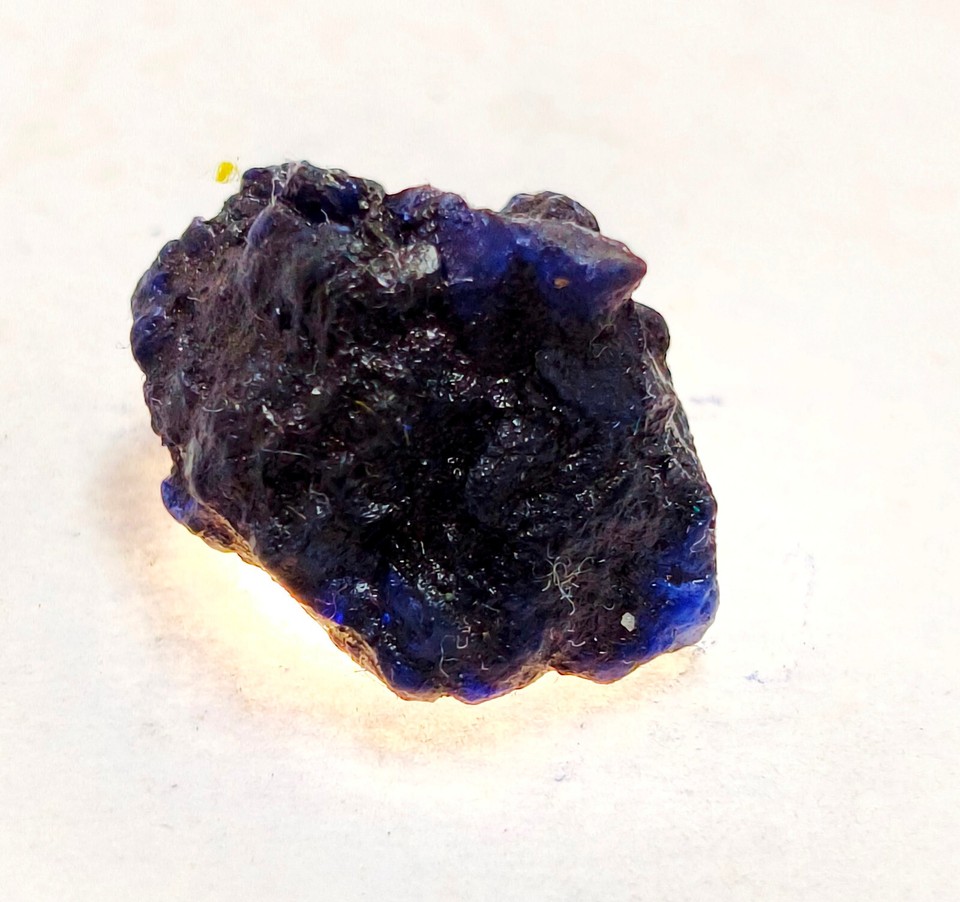 Natural Blue Beryl (Maxixe) Rough Loose Gemstone Winter Day J33 | eBay