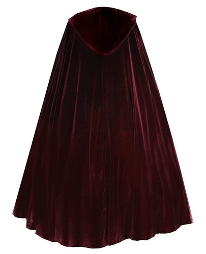Victorian Vagabond Gothic Renaissance Steampunk Velvet Hooded Cape ...