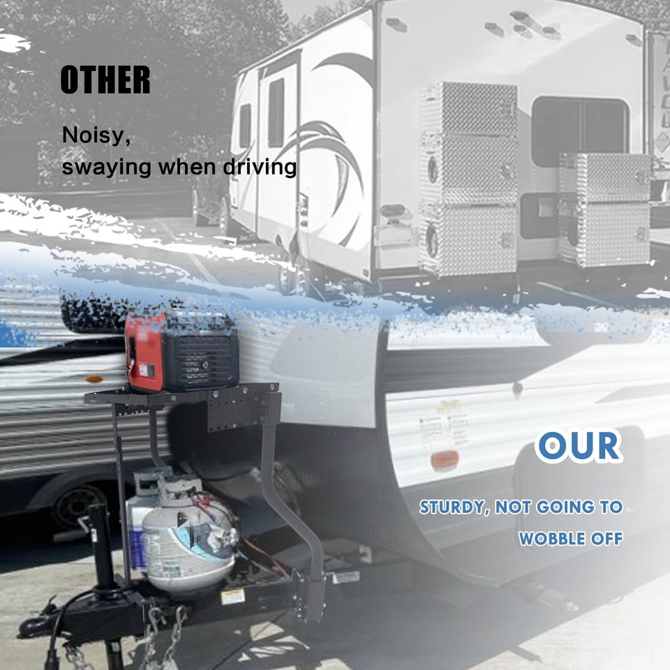 300 lbs Capacity CC-255 Trailer Tray For Adjustable "A" Frame Trailers ...