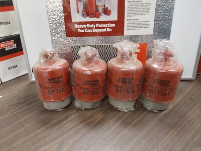 BF7681 BF7681-D FS19811 NEW FUEL WATER COALESCER FILTER LOT OF 4. FREE ...