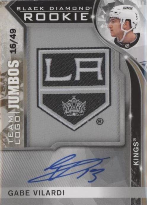 2020-21 Upper Deck Black Diamond - Rookie Team Logo Jumbo Manufactured ...