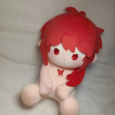 Genshin Impact Diluc 40cm Anime Plush Doll Body Pillow Dress up Stuffed ...