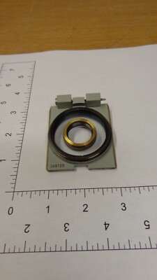 Zeiss neophot 21 leco microscope sample plate assembly objective holder ...