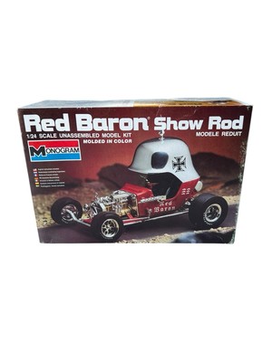 Monogram 2704 Red Baron Show Rod WIP Model 1985 | eBay