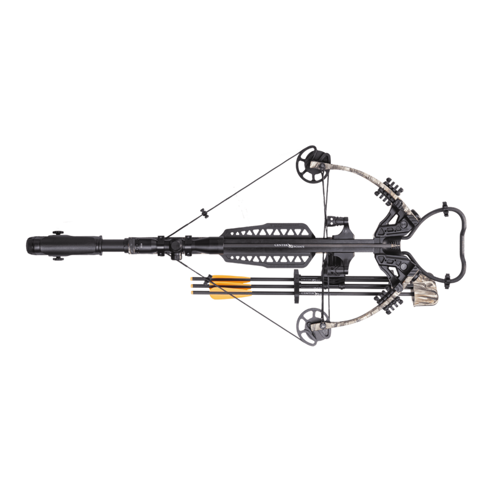 CenterPoint Archery Dagger 390 Compound Crossbow Kit, 390fps, Camo ...