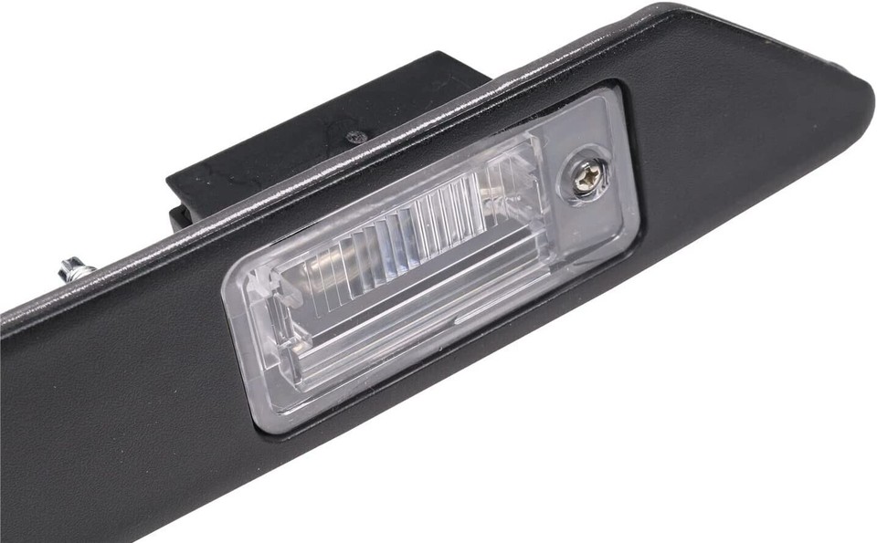 Black Headband Trunk Handle + Rear License Plate Lights for AUDI A3 (8P ...