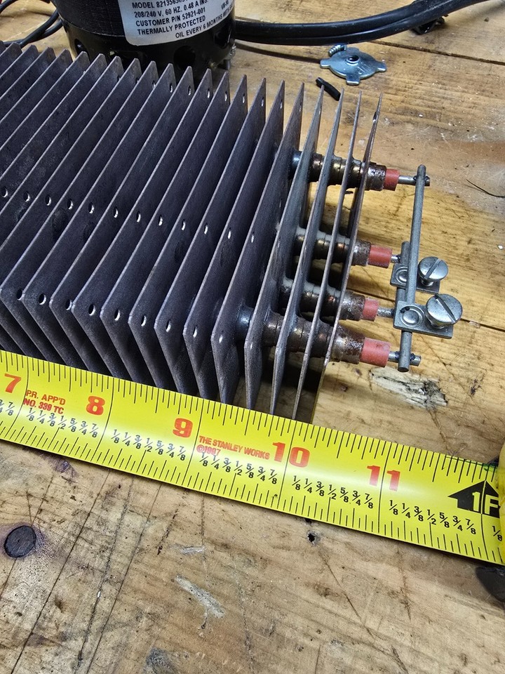 TPI RAYWALL wall heater replacement heating element 4000 w good used ...