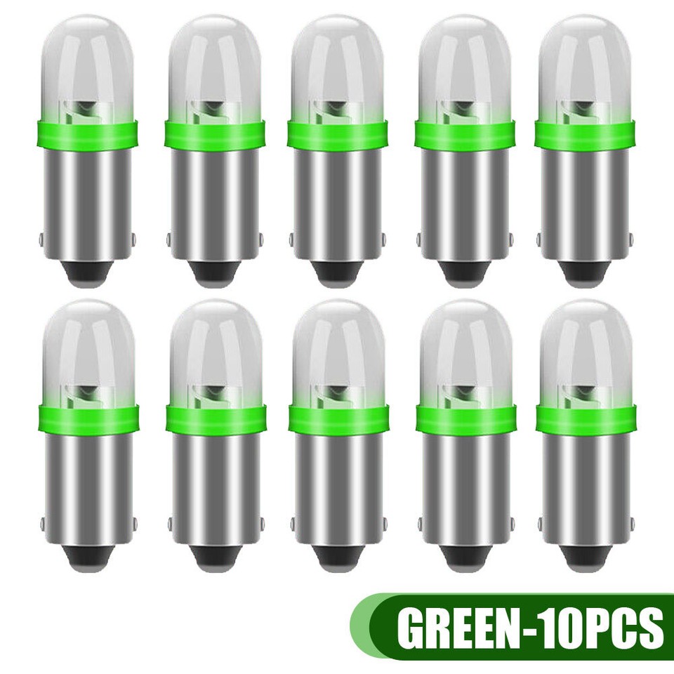 10X BA9S 1815 1816 1445 1895 LED Light Car Interior Instrument Dash ...