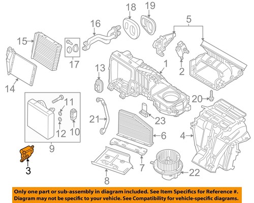 VOLKSWAGEN OEM 12-22 Beetle Evaporator Heater Components-Adjust Motor ...