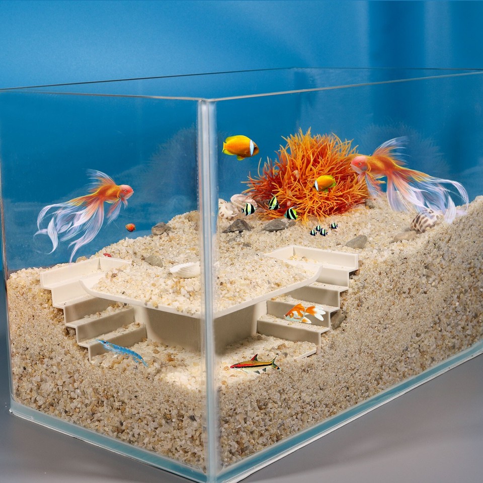 Underground Multi-shape Cave Aquarium Fish Tank Decor Cave Corner ...