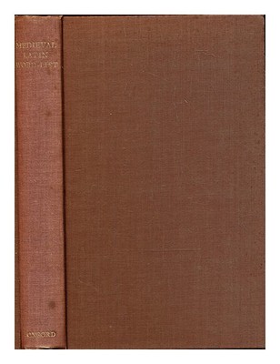 BAXTER, JAMES HOUSTON Medieval Latin word-list from British and Irish ...