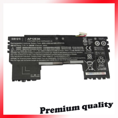 New AP12E3K 28Wh Battery for Acer Aspire S7 S7-191 Ultrabook | eBay