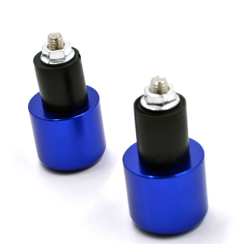 Crossbar End Caps Universal Motorcycle Handlebar End Plugs - 17mm 7/8 ...