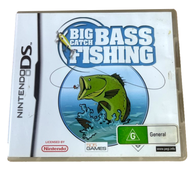 Big Catch Bass Fishing Nintendo DS 2DS 3DS Game *No Manual* | eBay