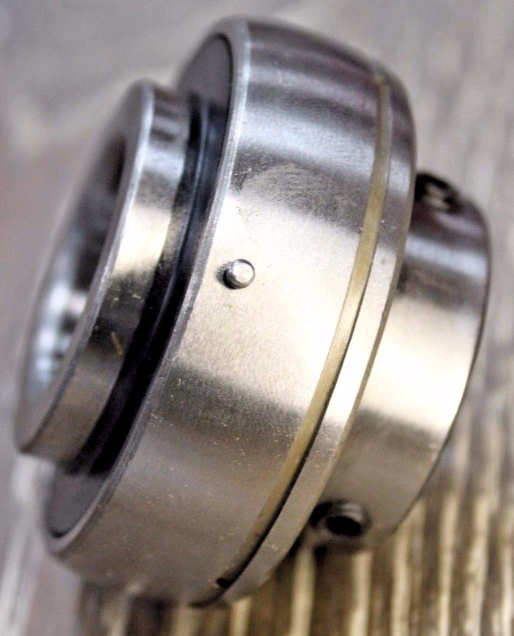 Premium UC204 Insert Bearing 20mm Bore Spherical OD w/Set Screws Re ...