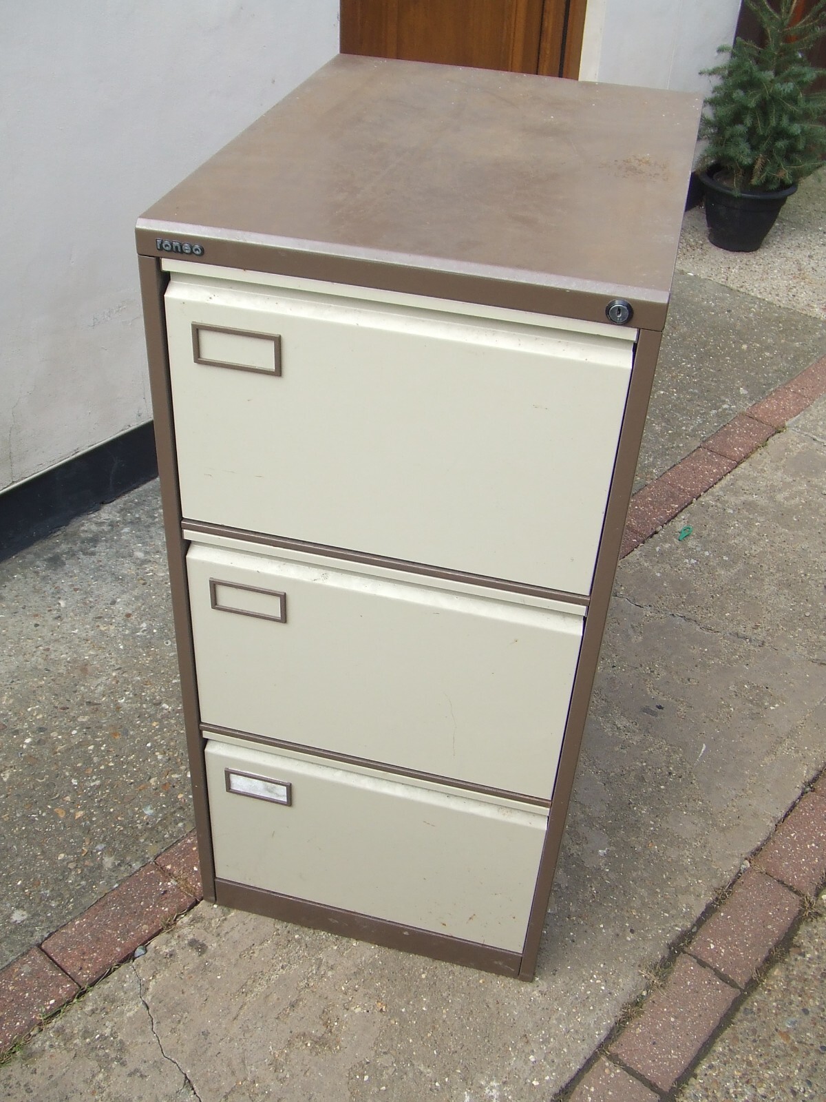 Roneo Metal Filing Cabinet | Cabinets Matttroy