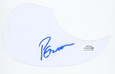 PETER NOONE HERMANS HERMITS SIGNED AUTOGRAPH ACOUSTIC GUITAR PICKGUARD ...