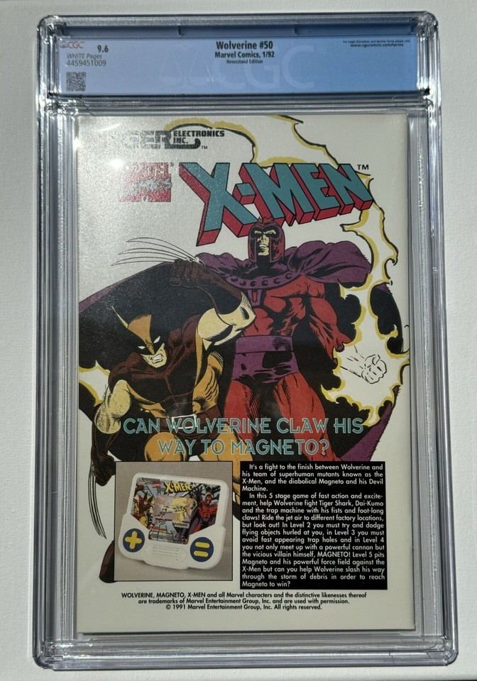 Codename Wolverine Top Secret #50, Newsstand Edition CGC 9.6 (Marvel ...
