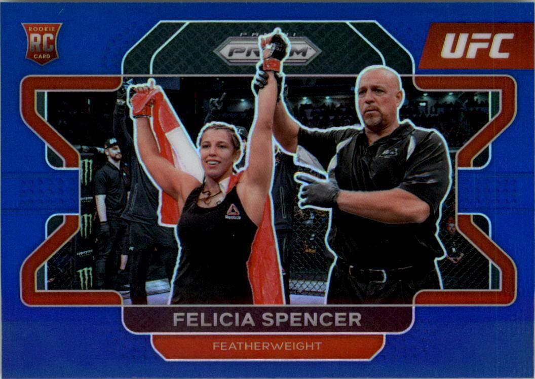 2022 Panini Prizm UFC - Felicia Spencer #41 Blue Prizm /199 (RC) for ...