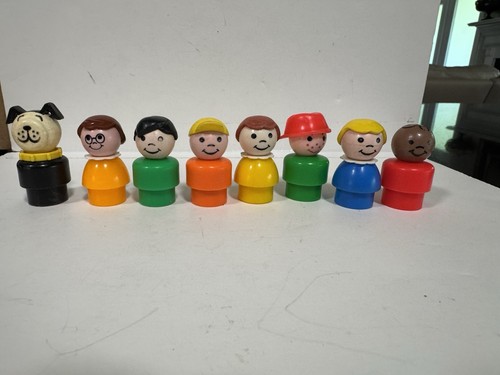 Vintage Fisher Price Little People - Lot Of 8 | eBay