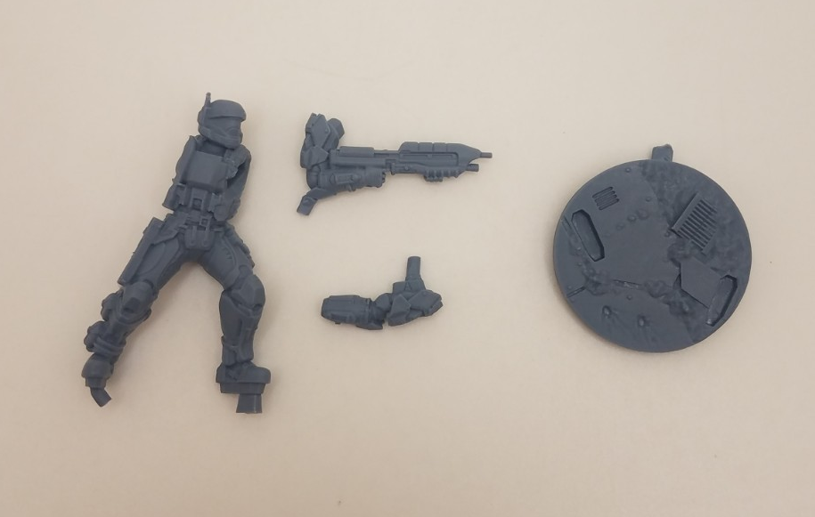 Halo Flashpoint - ODST Gunnery Sergeant Edward Buck *Single Miniature ...